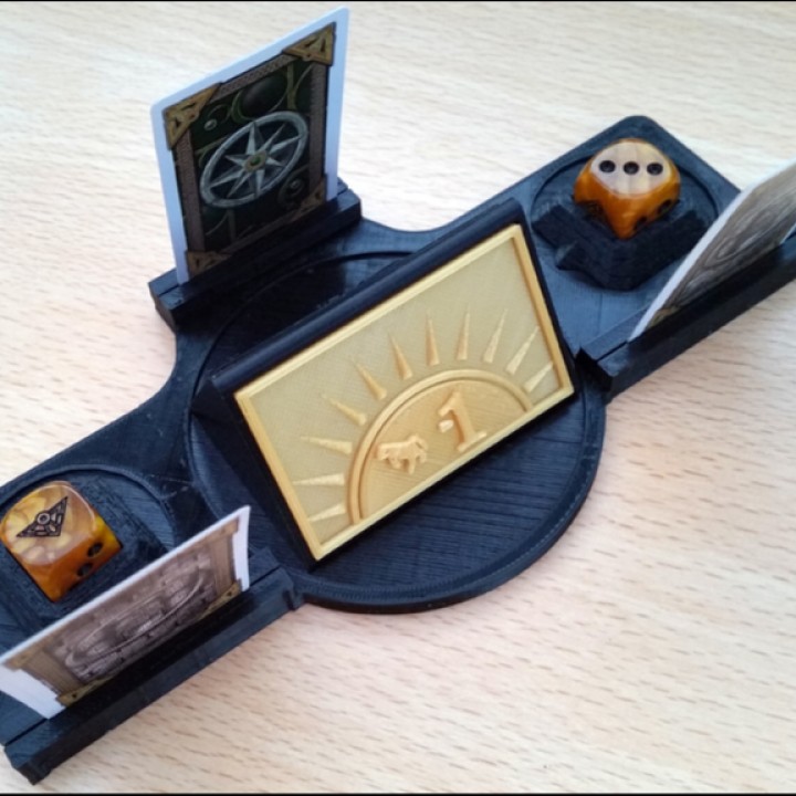 3D Printable Talisman Global (Rotating) Turn-Counter and Time-keeper by Ned