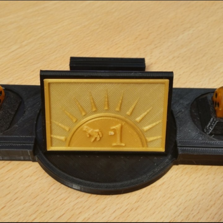 3D Printable Talisman Global (Rotating) Turn-Counter and Time-keeper by Ned