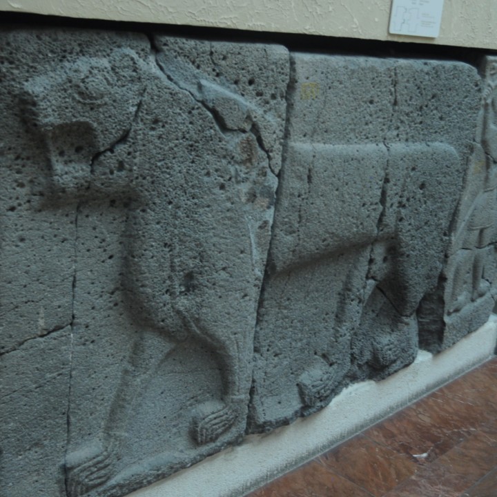 3D Printable Relief orthostats by Scan The World