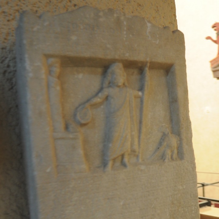 3D Printable Votary stele for Zeus Dorios by Scan The World