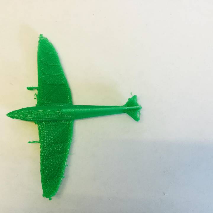 3D Printable Spitfire. by Luka Krstic