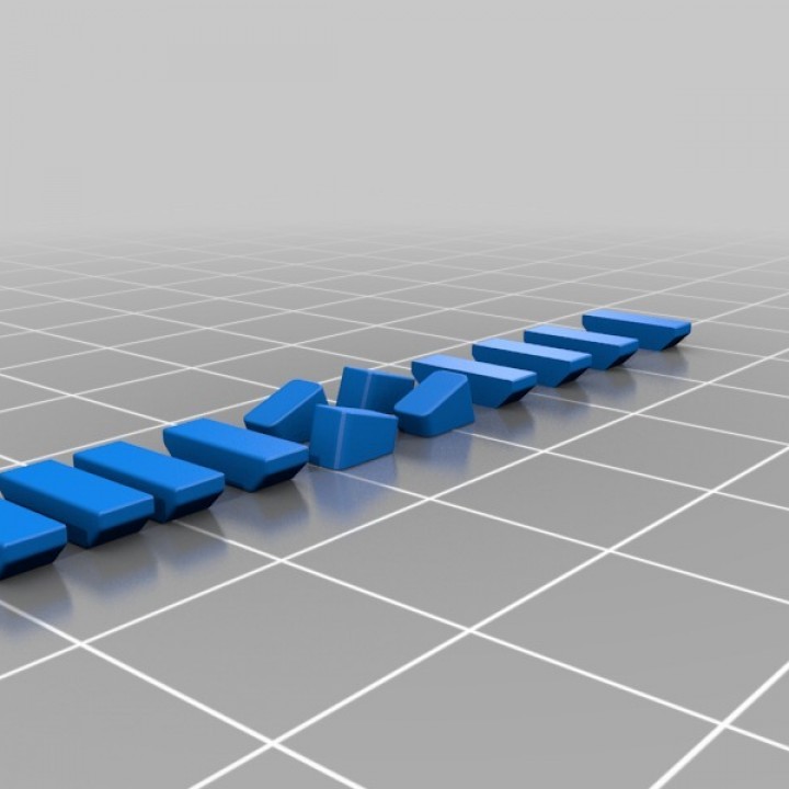 3D Printable 3D-printable scale model of a ladder by CreativeTools.se