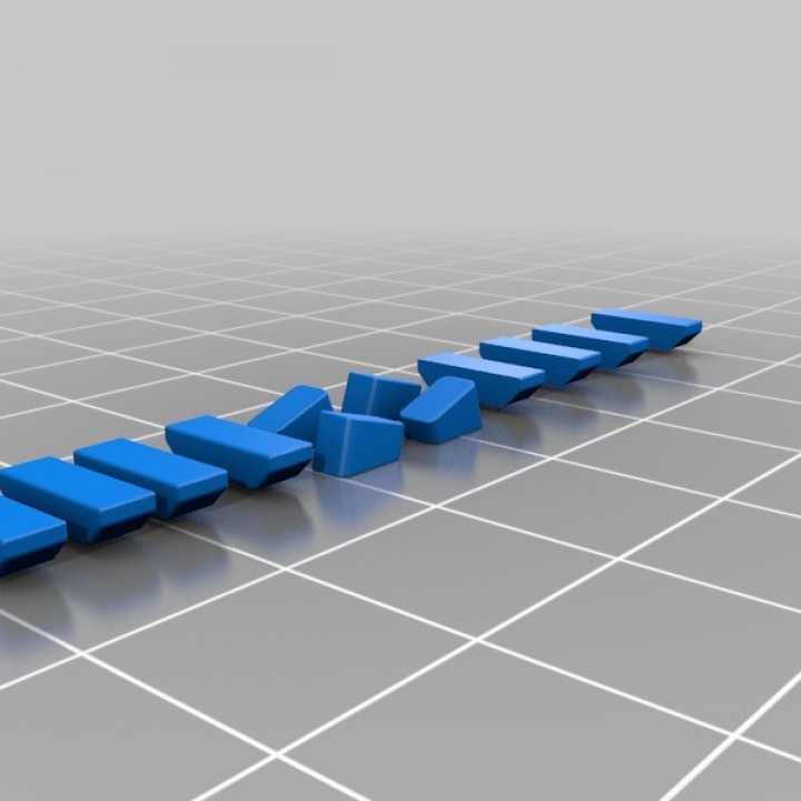 3D Printable 3D-printable scale model of a ladder by CreativeTools.se