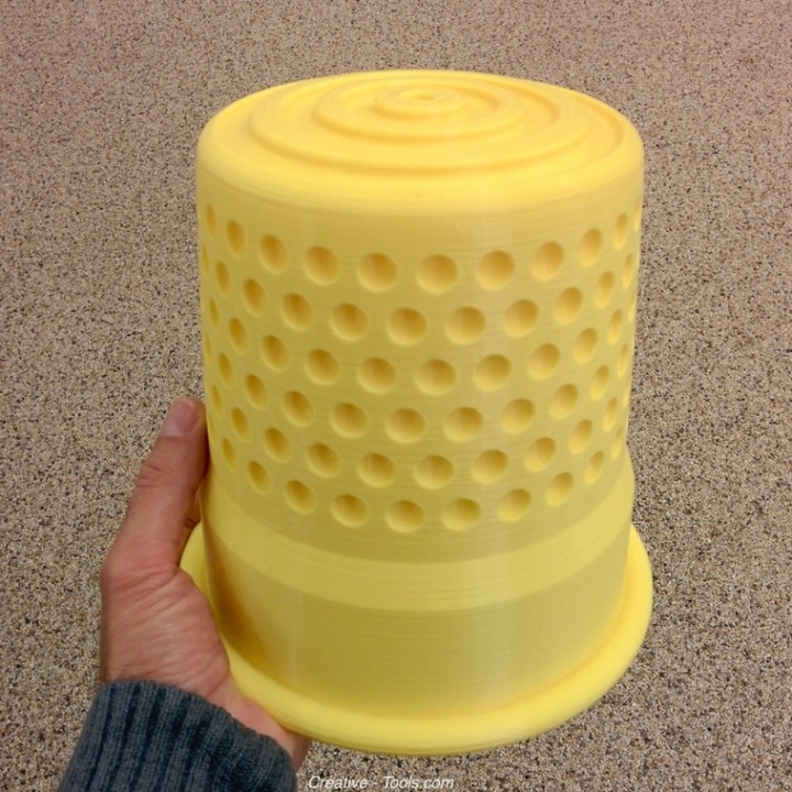 3D Printable 3D-printable Thimble - (14, 16, 18 mm) by CreativeTools.se