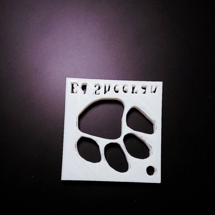 3D Printable Ed Sheeran Key chain by Simón Lotero Arenas