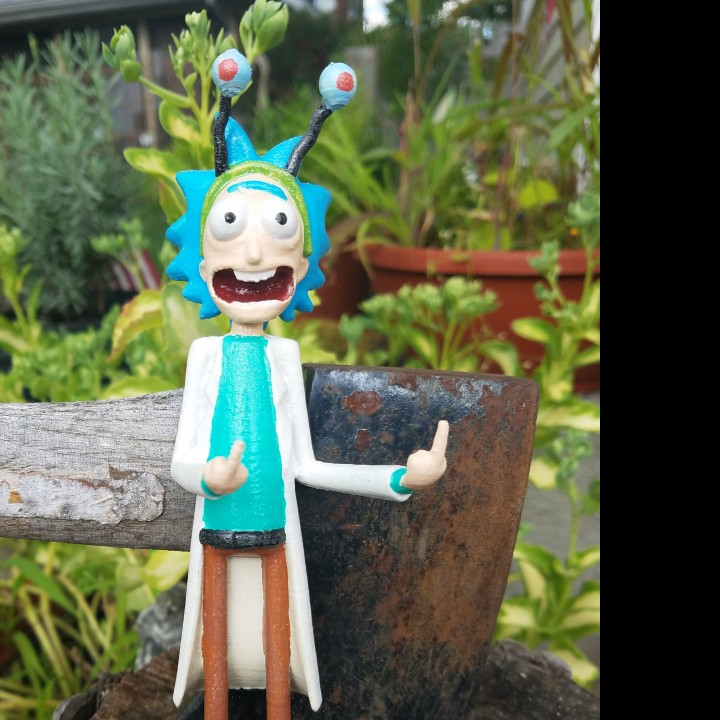 3D Printable Rick Sanchez from Rick and Morty - Peace Among Worlds by ...