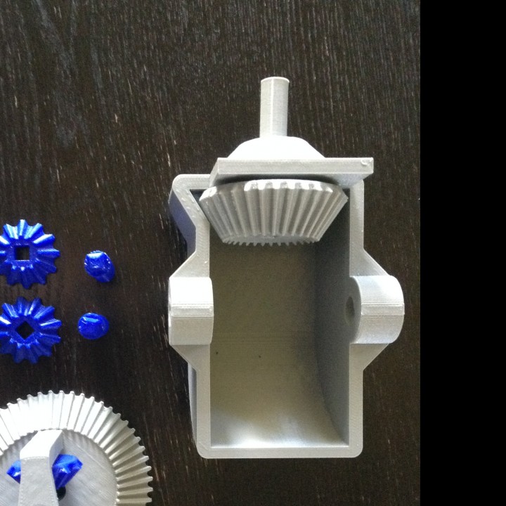 3D Printable Differential Gear by Morris Lan