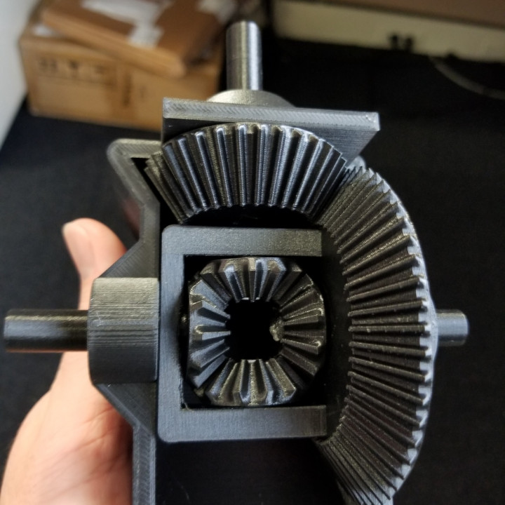 3D Print of Differential Gear by Lotabeer