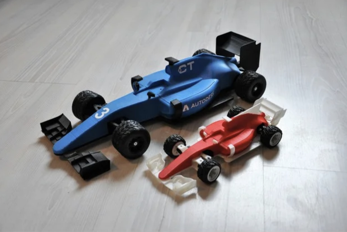 3D Printable OpenRC F1 Dual Color McLaren Edition by Daniel Norée