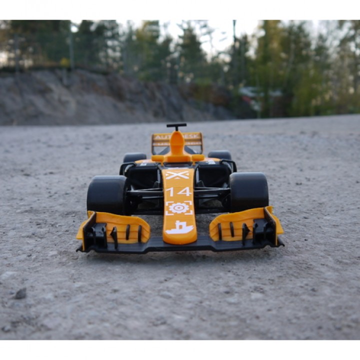 3D Printable OpenRC F1 Dual Color McLaren Edition by Daniel Norée