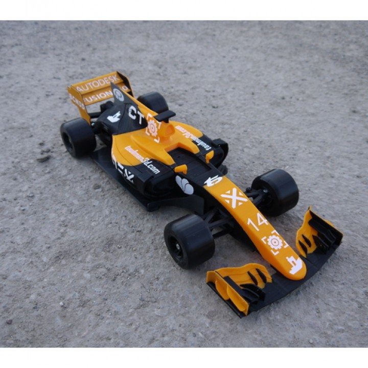 3D Printable OpenRC F1 Dual Color McLaren Edition by Daniel Norée