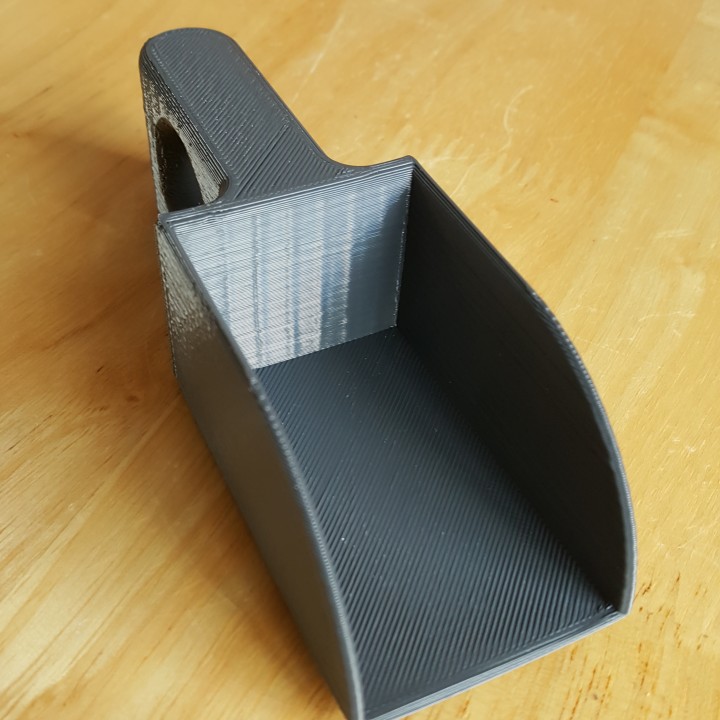 3D Printable Scoop by christopher hefferin