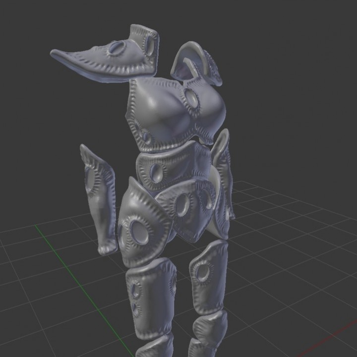 3D Printable Howling Banshee Cosplay Test Concept print by kevin nguyen