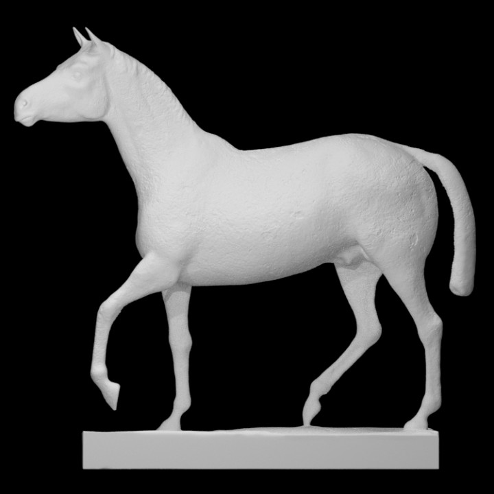 3D Printable Horse by Scan The World