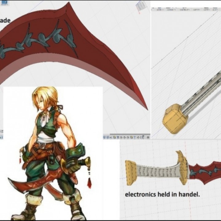 Final Fantasy 9 Swords