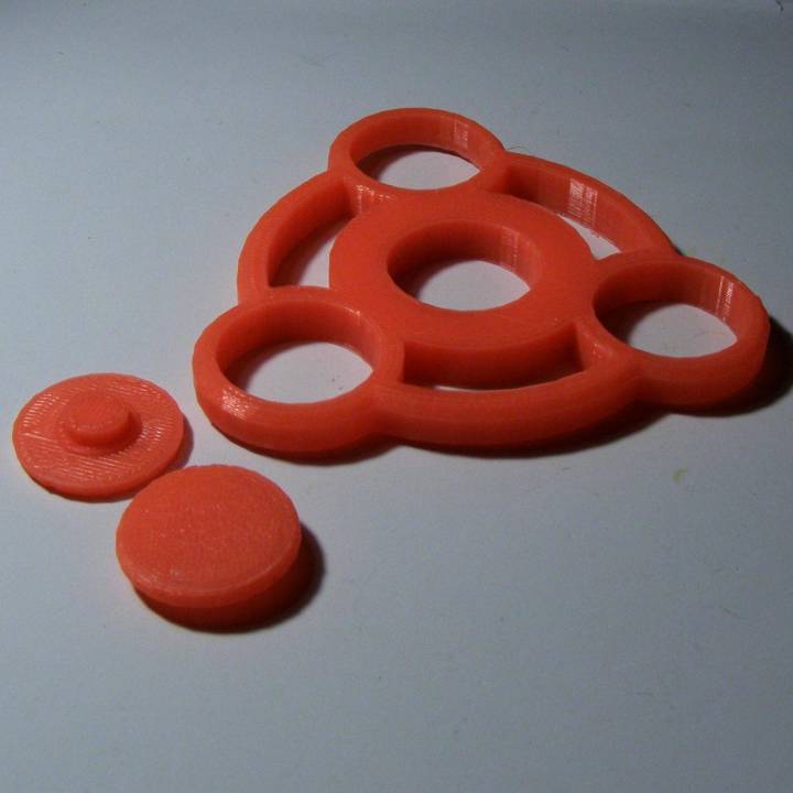 3D Printable CIRCULAR FIDGET SPINNER by Rodrigo Franco