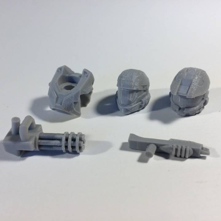 3D Printable Lego Halo Pack by Osas Olatunji