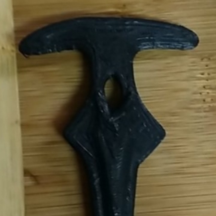 3D Printable Loki Punch Dagger by Al Beranek