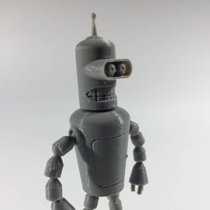 3D Printable Bender Bending Rodriguez by Rodrigo Carvajal