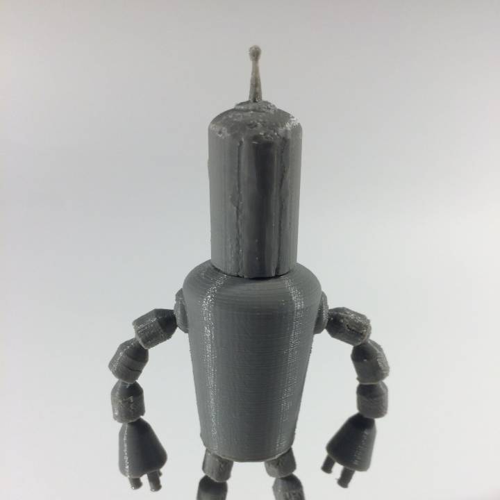 3D Printable Bender Bending Rodriguez by Rodrigo Carvajal