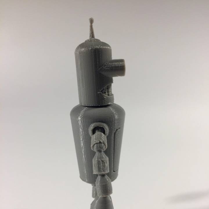 3D Printable Bender Bending Rodriguez by Rodrigo Carvajal