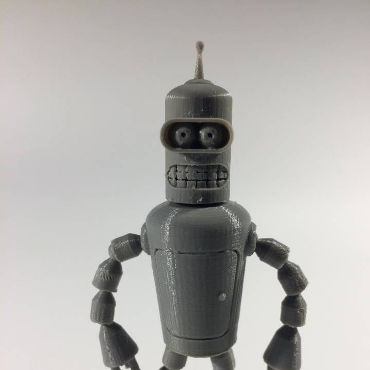 3D Printable Bender Bending Rodriguez by Rodrigo Carvajal