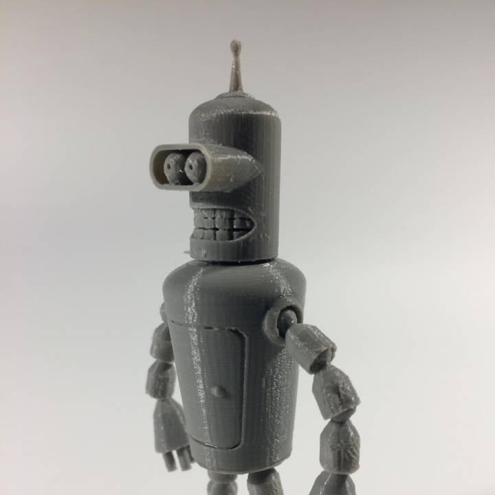 3D Printable Bender Bending Rodriguez by Rodrigo Carvajal