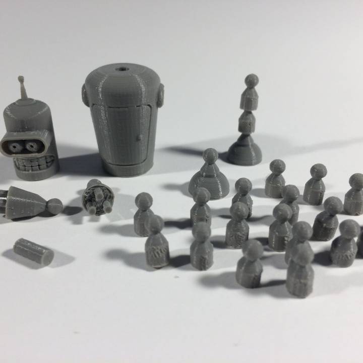 3D Printable Bender Bending Rodriguez by Rodrigo Carvajal