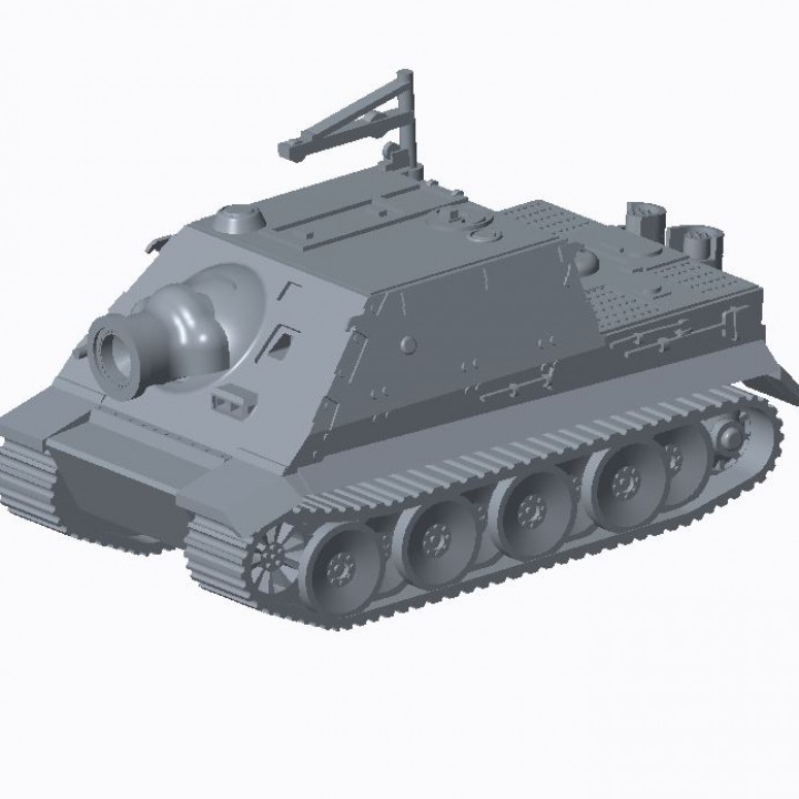 3D Printable Tiger Tank Pack by Zachary J Kavulich