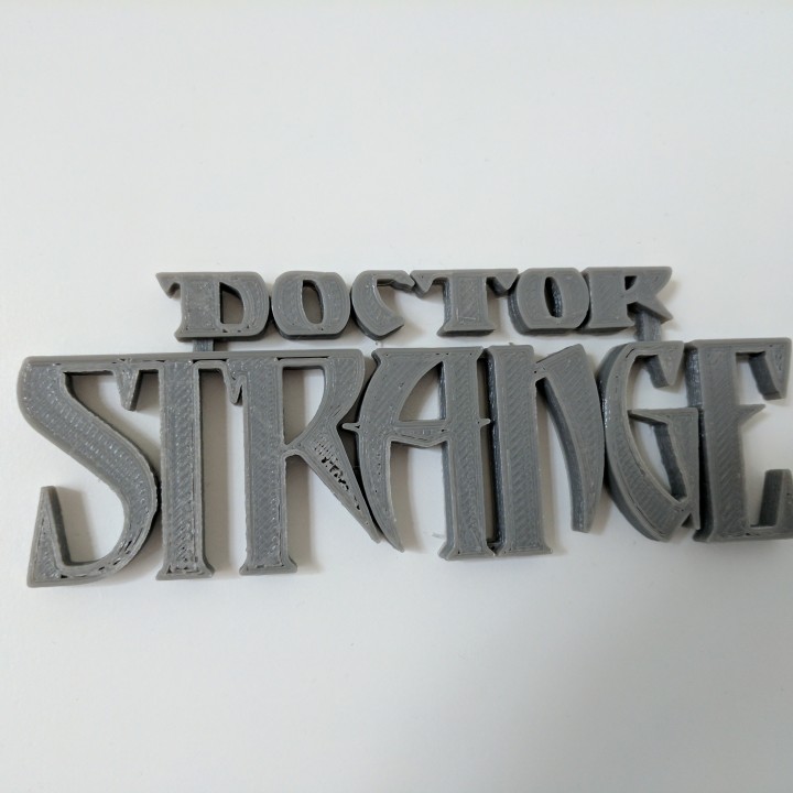 3D Printable Doctor Strange Logo (Marvel) by Andreas Dybdahl
