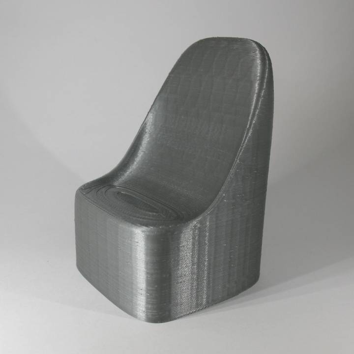 3D Printable Modern Chair by Tom
