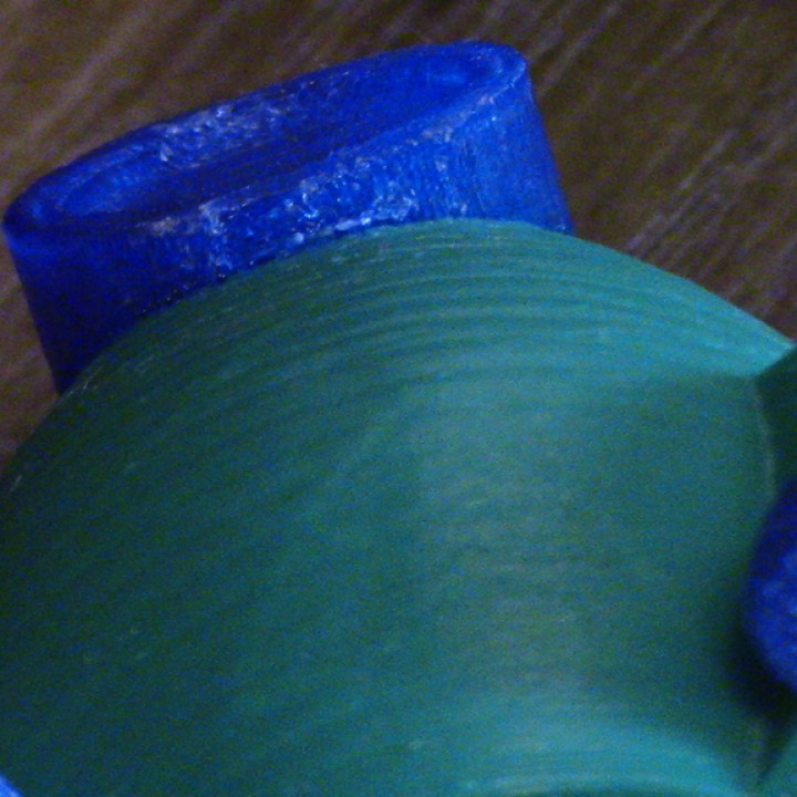 3D Printable Simple rocket Dual extrusion by Larry Milam