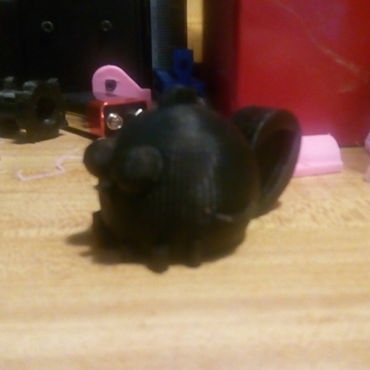 3D Printable Round rooster by Larry Milam