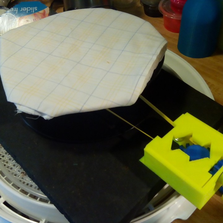 3D Printable Spool spin table by Larry Milam