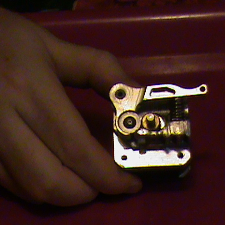 3D Printable Wanhao flexible extruder plate (lost PLA casting) by Larry ...