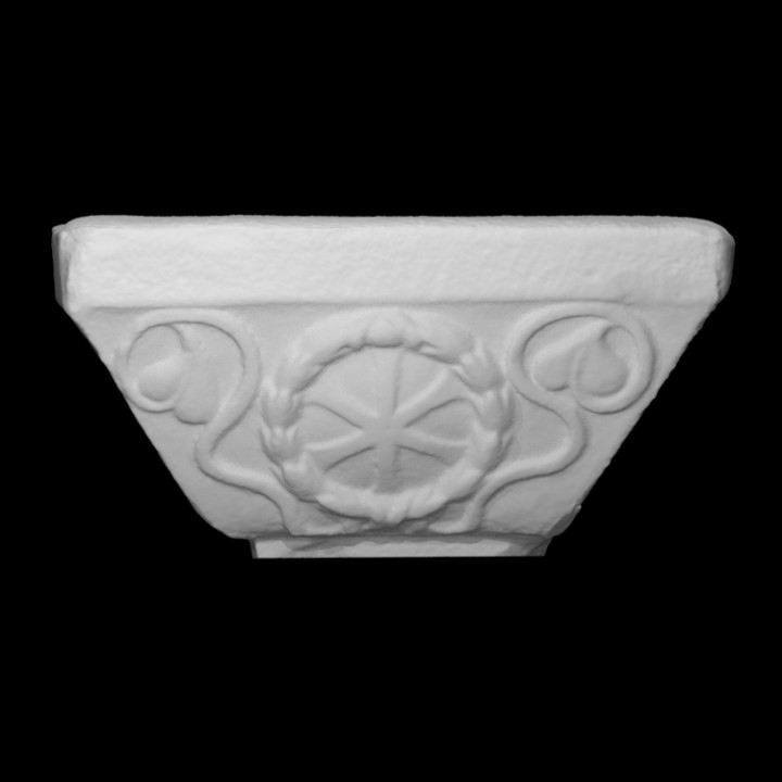 3D Printable Impost capital by Scan The World