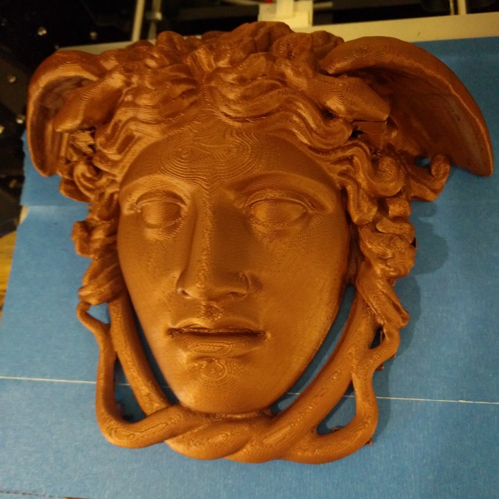 3D Printable Medusa Rondanini Sculpture by Dr. T