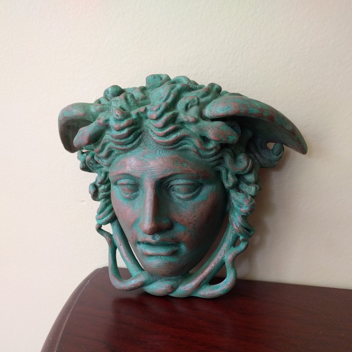 3D Printable Medusa Rondanini Sculpture by Dr. T