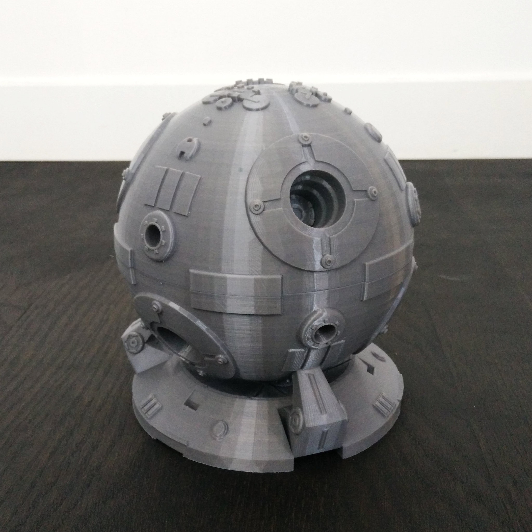 3D Printable Star Wars Training Droid with Custom Base by Raleigh Shade