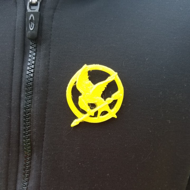 3D Printable Mockingjay- Hunger Games by T-E-C