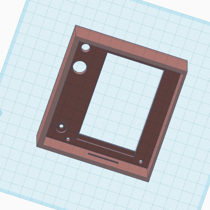 3D Printable Display housing complete by Jacques Mul