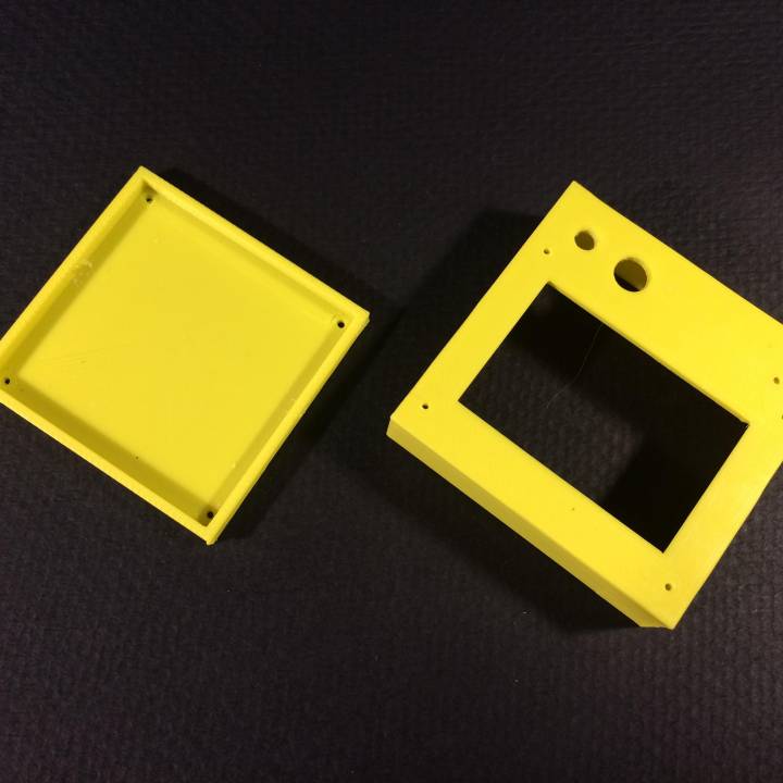 3D Printable Display housing complete by Jacques Mul