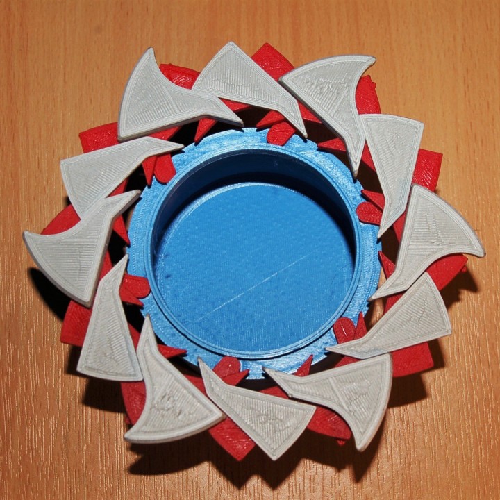 3D Printable Dodeca-box by Brien Allison