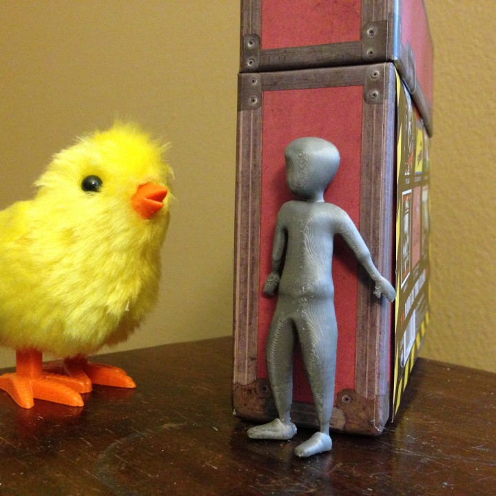 3D Printable The boy from INSIDE by Daniel Vercillo