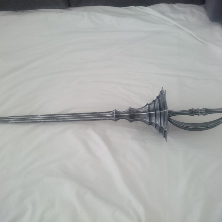 3D Printable Dark Souls III Irithyll Rapier by Jakub Mucha