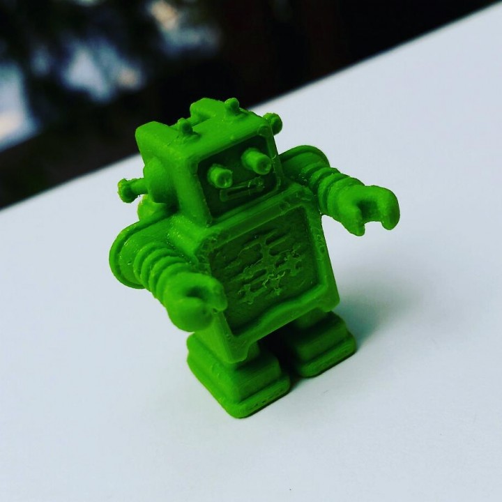 3D Printable Ultimaker zombie robot by Jeff Rasmussen
