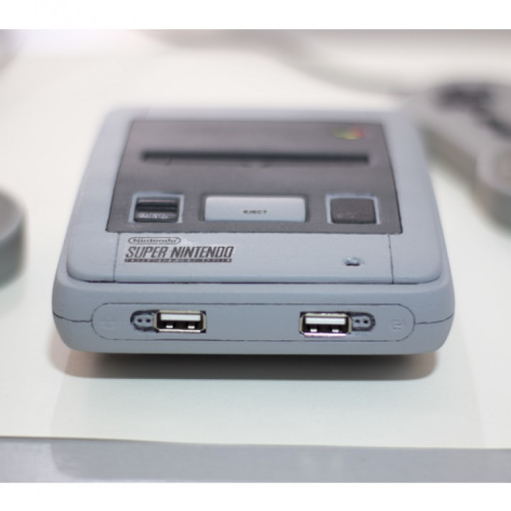 3D Printable Snes Mini Raspberry Pi - Retropie by Duke Doks