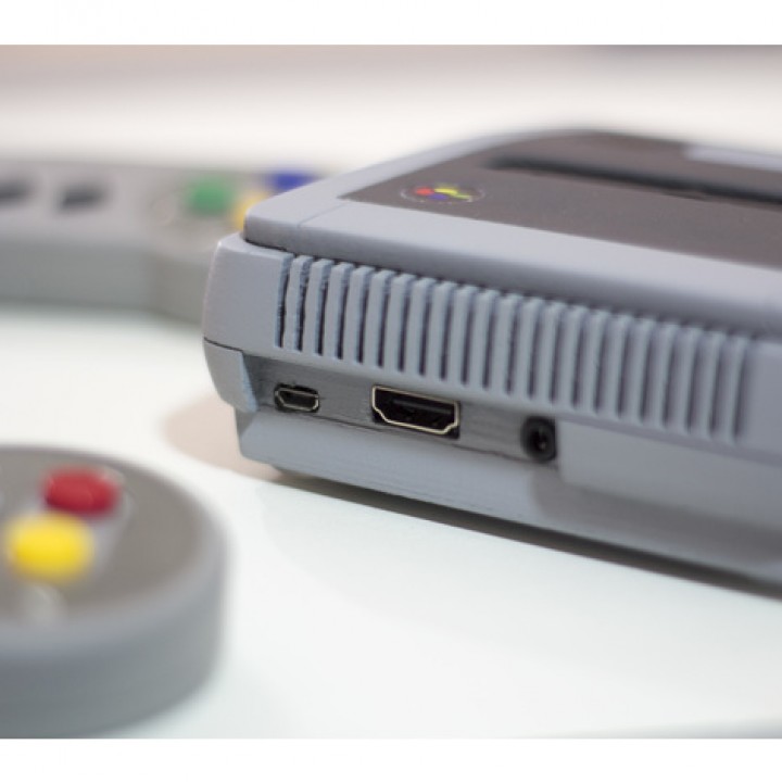 3D Printable Snes Mini Raspberry Pi - Retropie by Duke Doks