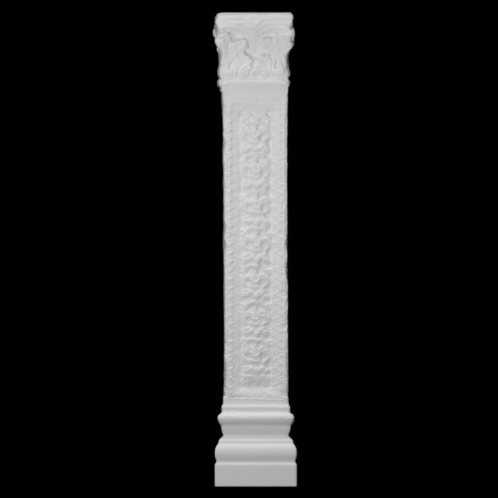 3D Printable Byzantine column by Scan The World