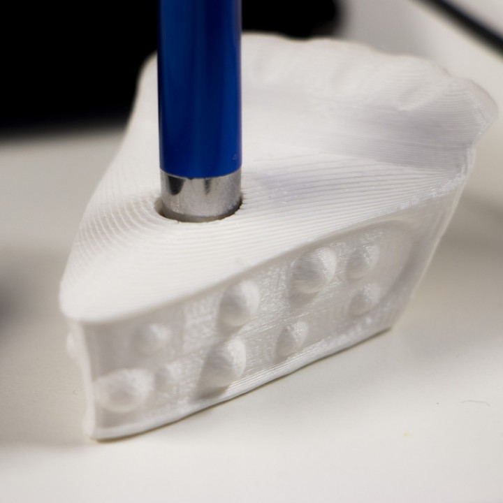 3D Printable Pi Day Pen Holder by John Schneider